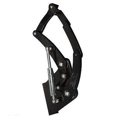 1955 1956 1957 CHEVY TRUCK GMC BILLET HOOD HINGES. BLACK ALUMINUM MADE ...