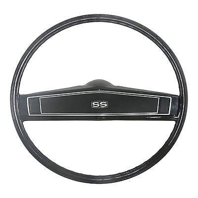 1969 CHEVELLE CAMARO SS STEERING WHEEL BLACK – Hi Tech Classics